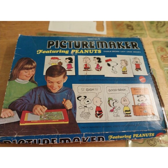 Mattel | Toys | 969 Mattel Picture Maker Featuring Peanuts Charlie ...